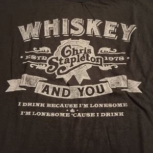 Chris Stapleton | Shirts | Chris Stapleton Tshirt Large Whiskey And You ...